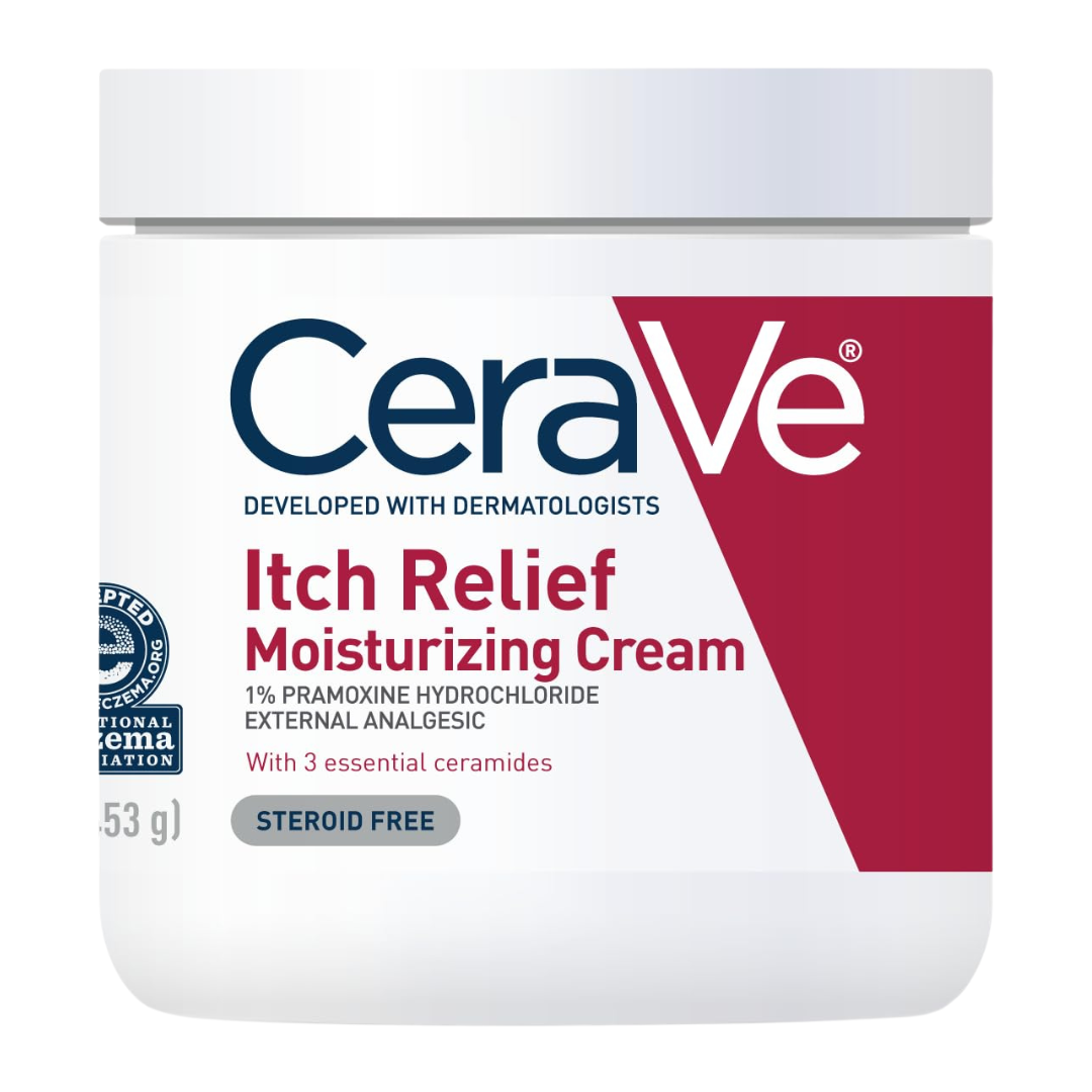 CeraVe Itch Relief Moisturizing Cream 16 oz – Makeuplaneph